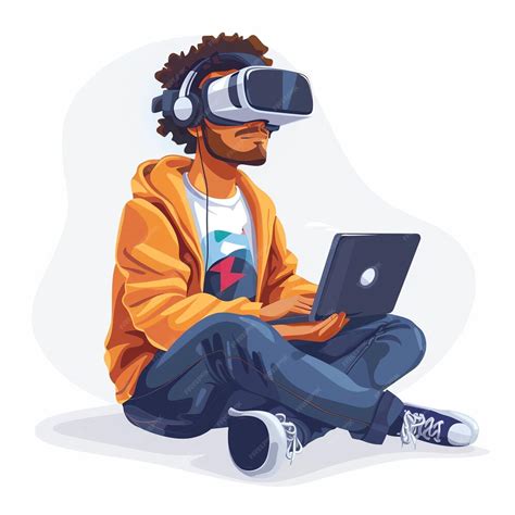 cloud computing specialist bioinformatics illustration premium ai