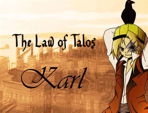 Law Of Talos Karl By Sweettemptation666 On Deviantart