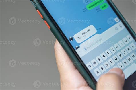 Man Sending Text Message And Sms With Smartphone Communication Concept