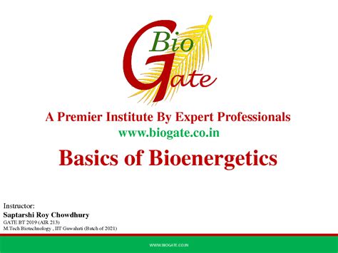 Solution Basics Of Bioenergetics Studypool