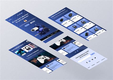 Gaming Gadgets Ui Ux Design On Behance