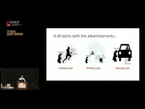 usenix security talk protecting privacy of ble device users from