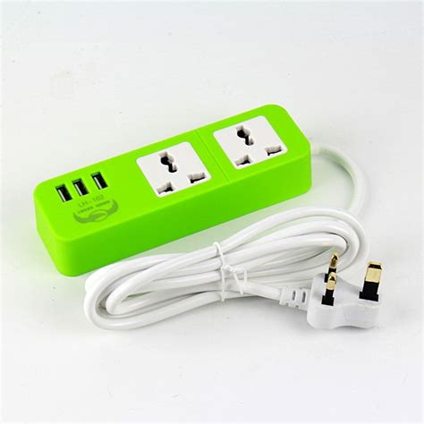Charger Trailing Socket Usb Usb Power Extension Port 3x2 Usb Adapter And Universal Power Socket