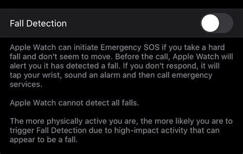 How To Use Enable And Disable Fall Detection On Apple Watch