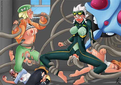 Rule 34 2010s 3girls Anal Ass Bianca Pokemon Blonde Hair Bodysuit
