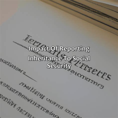 How To Report An Inheritance To Social Security Retire Gen Z