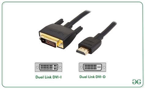 Types Of Computer Cables And Ports GeeksforGeeks