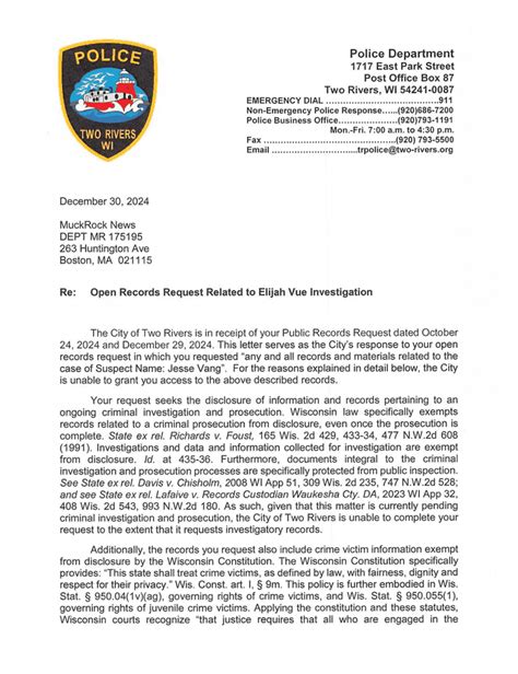 Response Letter Documentcloud