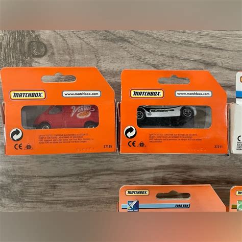 Mattel Toys Lot Of 6 New Matchbox Cars In Boxes 9981999 Diecast 164