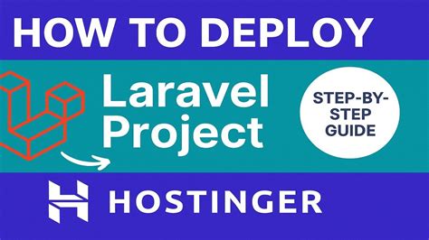How To Deploy Laravel Project On Hostinger Step By Step Guide For