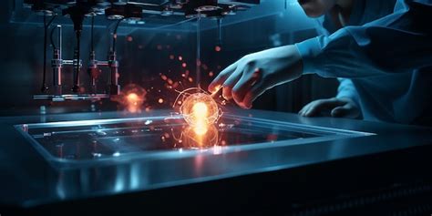 Premium Photo Laser Deposition Innovation Scientists At Work