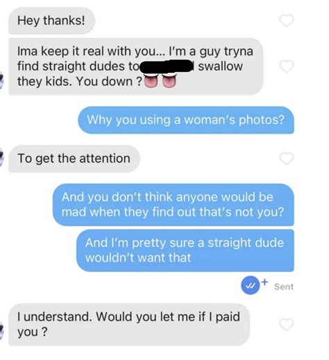 Dating App Conversation Screenshots