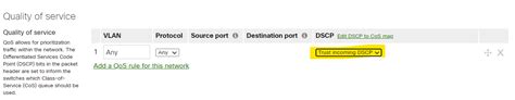 Solved Cannot Find Switchport Setting To Trust Dscp Tagging For Mr Ap Uplinks The Meraki