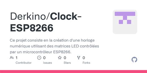 Clock Esp8266clock O At Main · Derkinoclock Esp8266 · Github