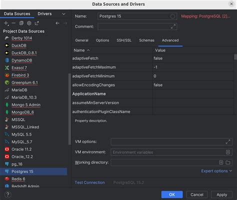 Postgresql Does Datagrip Support Postgres Authentication With Kerberos Stack Overflow
