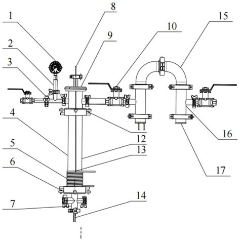 一种气泡化学气相沉积法制备石墨烯的小型实验装置