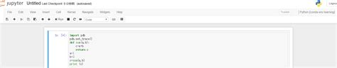 【jupyter notebook】打断点调试 jupyter打断点 csdn博客
