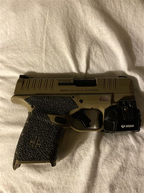 My Hellcat W Polished Apex Trigger And Viridian C L Light And Green Laser R SpringfieldArmory