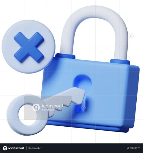 Wrong Password 3d Icon Free Download Seo And Web 3d Icons Iconscout