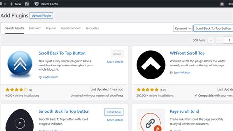 how to add scroll up button in wordpress p kailash s blog