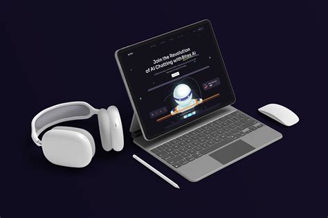 AI Landing Page Design On Behance