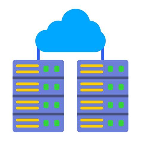 Data Center Generic Color Fill Icon