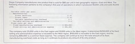 Solved 13 Prepare A Contribution Format Segmented Income