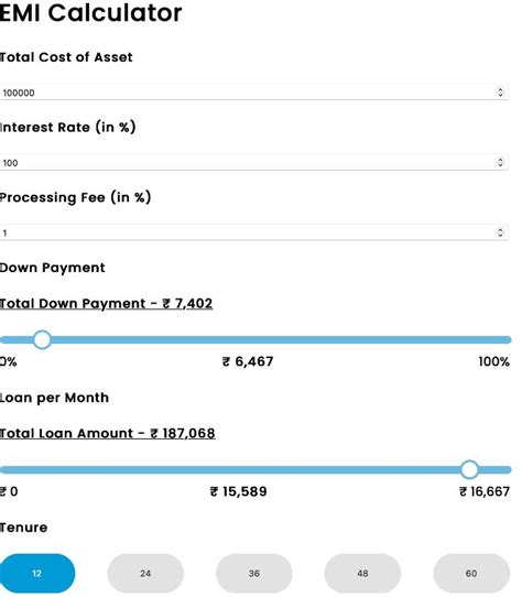 Built An Emi Calculator Using React Js Ashis Kumar Pradhan Posted On