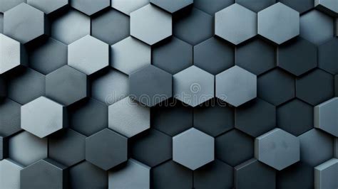 Modern Hexagonal Tile Pattern Design Stock Illustration Illustration