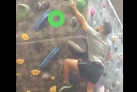 here s a video of me climbing at the gym and failing 😄 r botw memes
