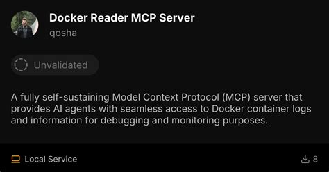 Docker Reader Mcp Server Mcp Servers · Lobehub