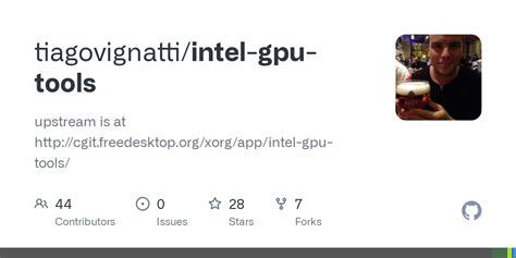 Github Tiagovignatti Intel Gpu Tools Upstream Is At Cgit Freedesktop Org Xorg App
