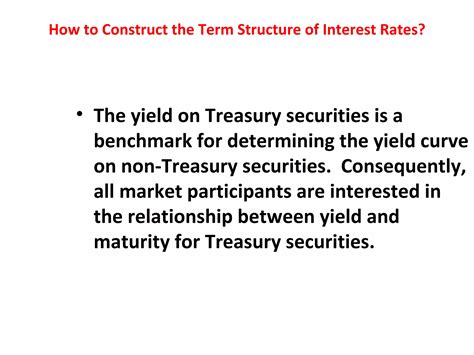 Term Structure Of Interest Rate Ppt Stocks And Bonds Personal Investing