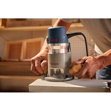 Bosch 1 4 In And 1 2 In 12 Amp 2 25 Hp Variable Combo Fixed Plunge Corded Router With Hard Case