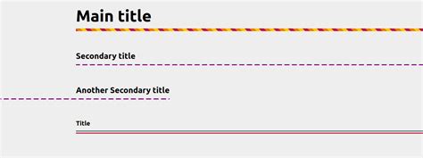 Extend Your Underline To The Edge Of The Screen II