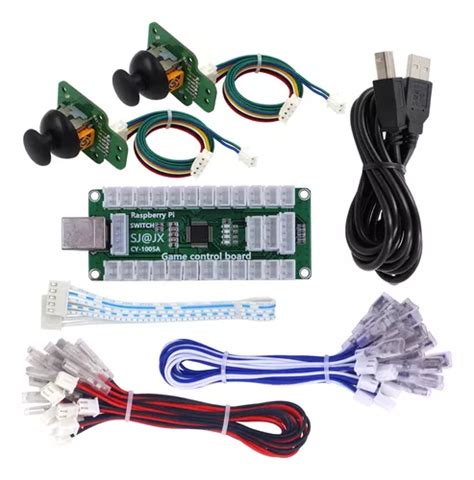 Sjjx Controlador De Juego Arcade Usb Encoder Tablero Gamepad Envío Gratis