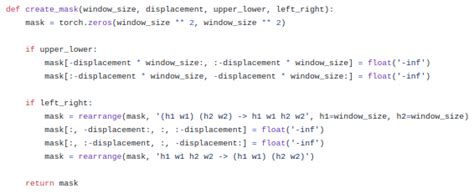 Cyclic Shift With Masking · Issue 9 · Berniwal Swin Transformer Pytorch · Github