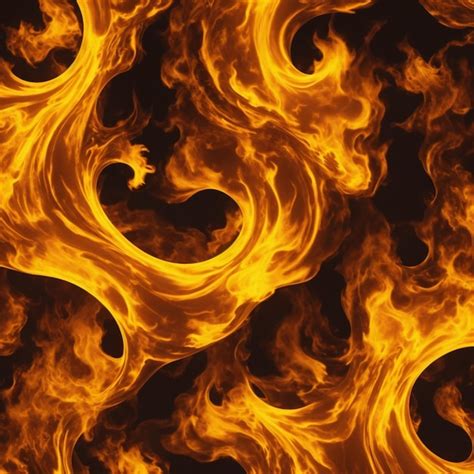 Premium Ai Image Fire Background