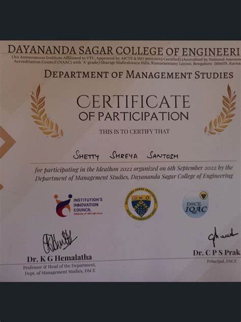 Ideathon 2022 A Great Event Shreya Shetty