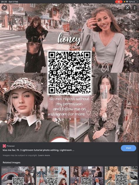 pin by cgs tuts on qr codes lightroom tutorial photo editing photo