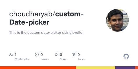 Github Choudharyabcustom Date Picker This Is The Custom Date Picker