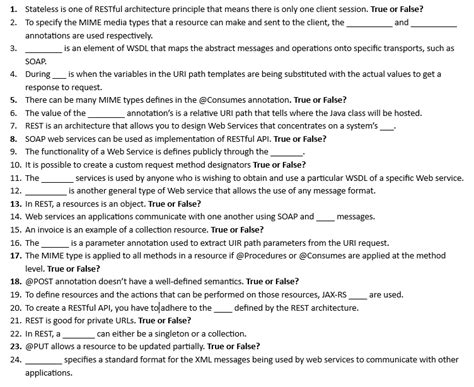 Solved Stateless Is One Of RESTful Architecture Principle Chegg