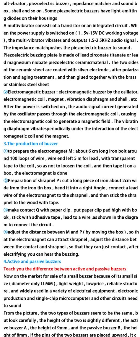 Active Passive Speaker Buzzer Module For Arduino Boards Ky 006 Ky0012