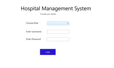 Hospital Management System In C With Source Code Download Free Projects Codezips