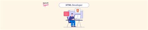 html developer job description scaler topics