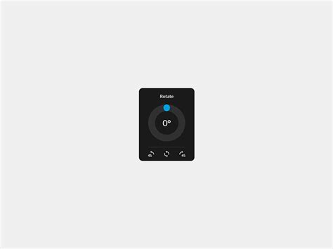 Rotation Control By Marvin Rudolph On Dribbble