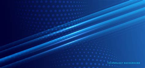 추상 기술 미래 라인 네온 빛나는 점과 파란색 배경에 조명 가상현실에 대한 스톡 벡터 아트 및 기타 이미지 가상현실 개념 과학 Istock