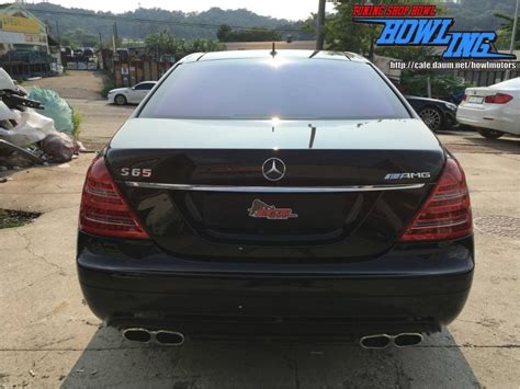 벤츠 W221 S클래스 S600 배기튜닝 Amg스타일 배기음 중후한 사운드 머플러튜닝 듀얼배기시스템 S65amg트윈듀얼팁