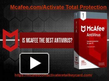 PPT Mcafee Activate Total Protection PowerPoint Presentation Free To Download Id E C D ZjAyN