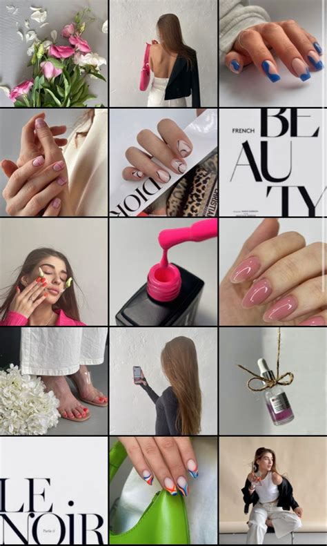 Визуал для мастера маникюра Tutoriales De Manicura Artística Diseño De Salón De Manicura